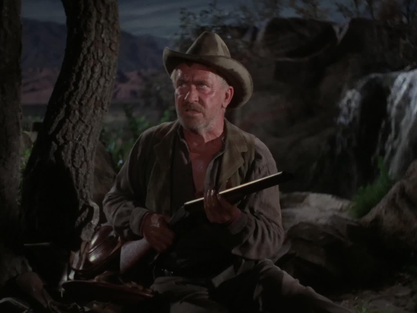 How did a decrepit old man like you ever get in the war? Because all ...