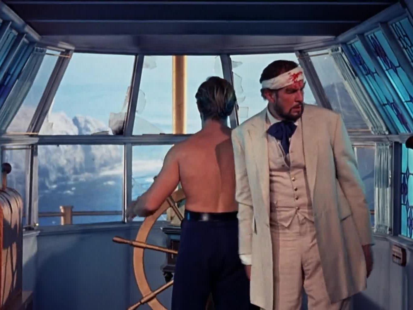 "Attention, all crew members! Proceed to your repair stations! I repeat ...