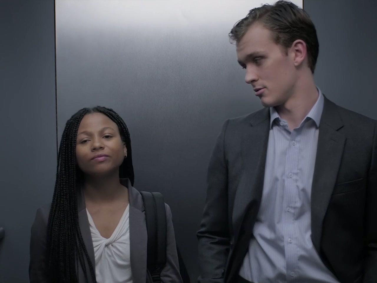 Floor eight.-(ELEVATOR BELL DINGS) So, why would you startwith someone ...