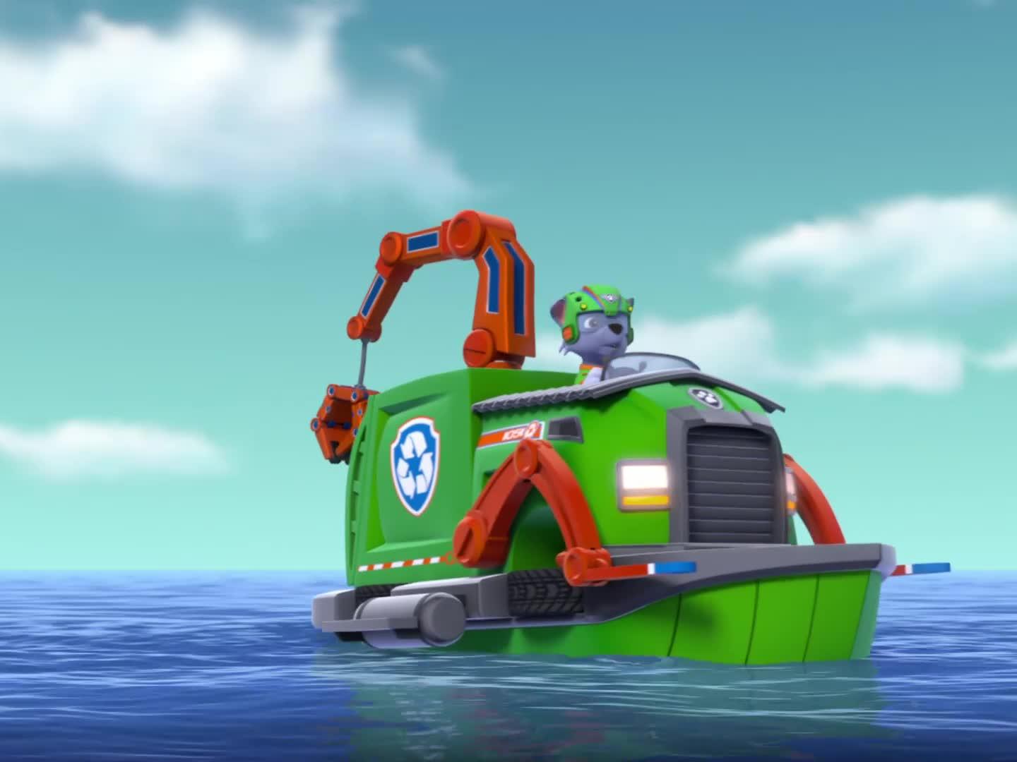 Aw, yeah! Yee-haw! Woo-hoo! We've got one. Everest, fire your grappling ...