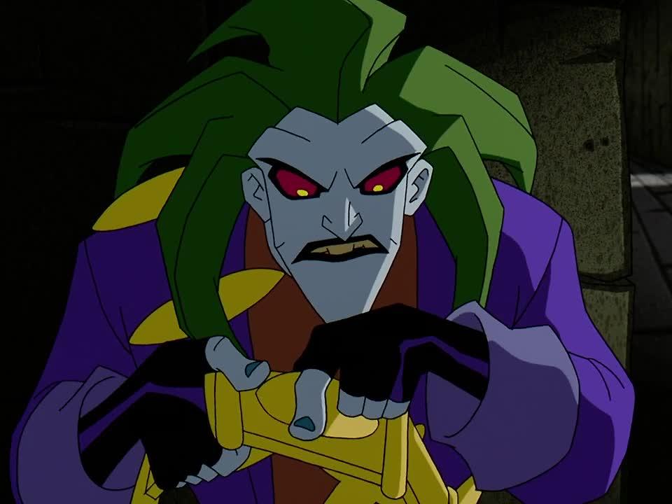 "Biometrics, Joker. What are you, unh,prattling on about, Batsy? It ...