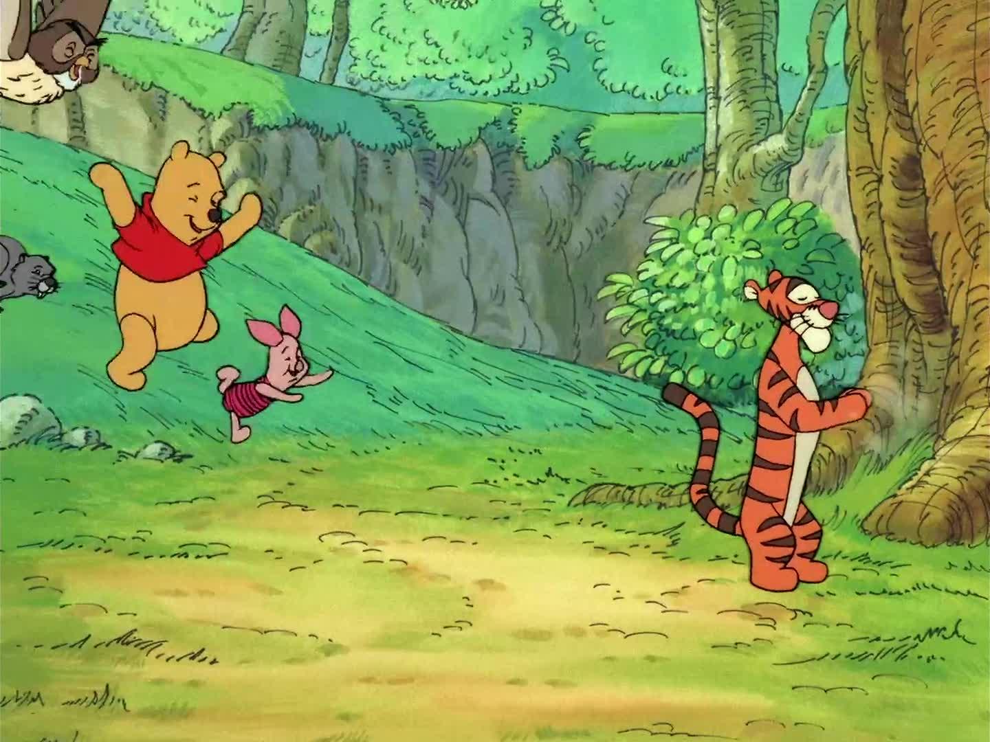 Hooray for Tigger he's our hero of the day! Oh it was nothing really. I ...
