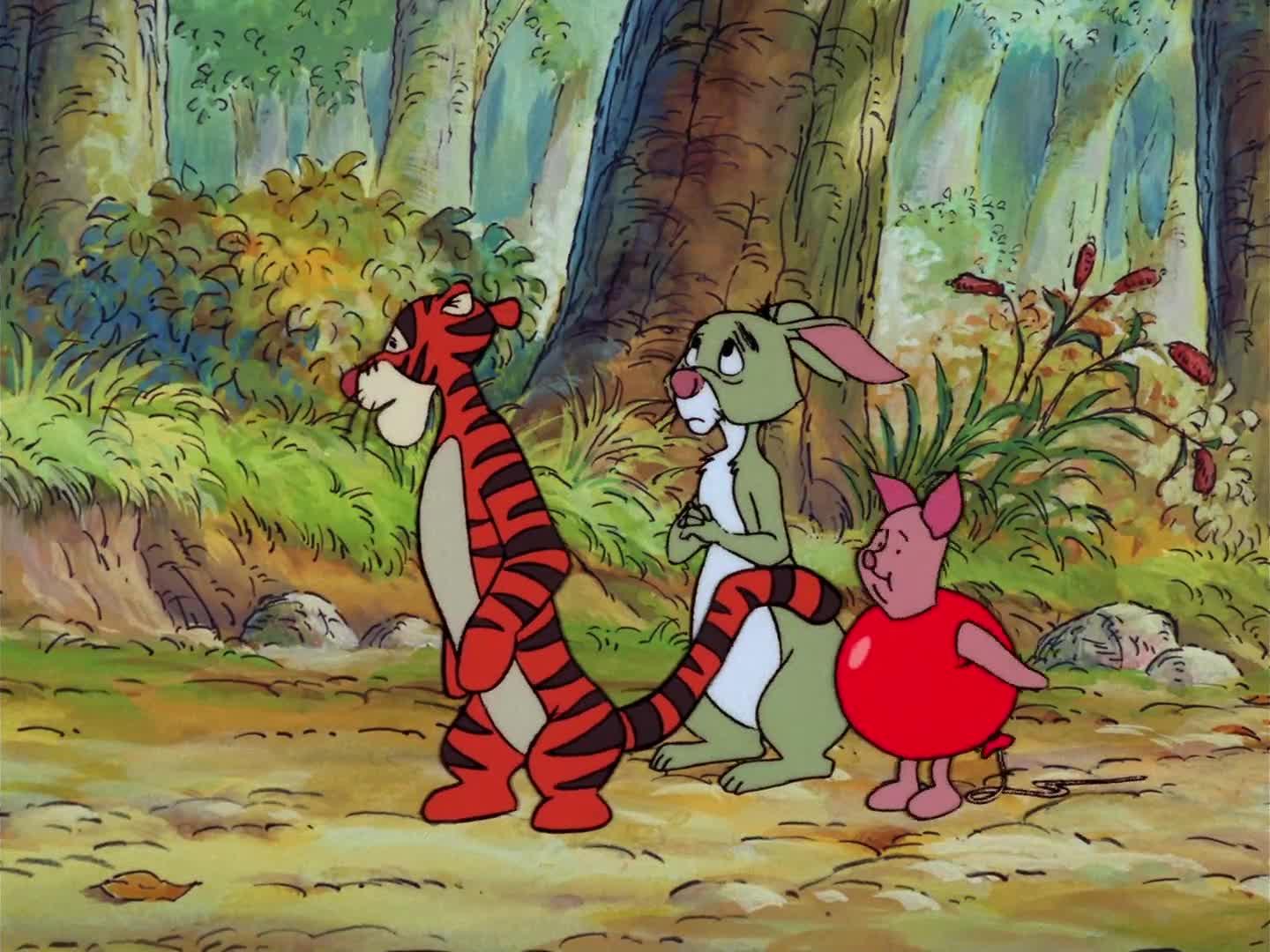 Christopher Robin. I have broken your balloon. It's not broken. It's ...