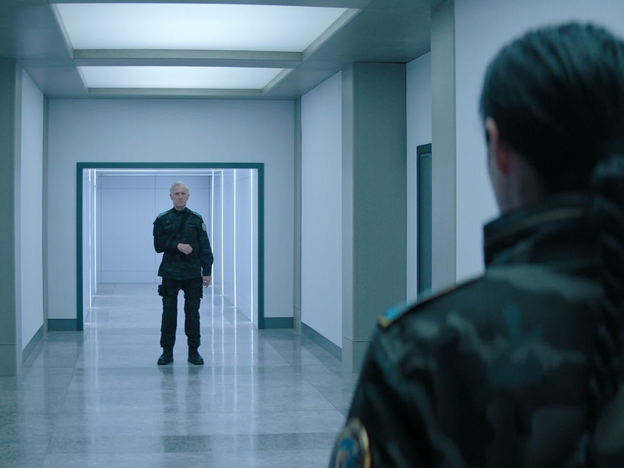 Commander Walters. Sir. You're... Still alive? I'll die before I let ...