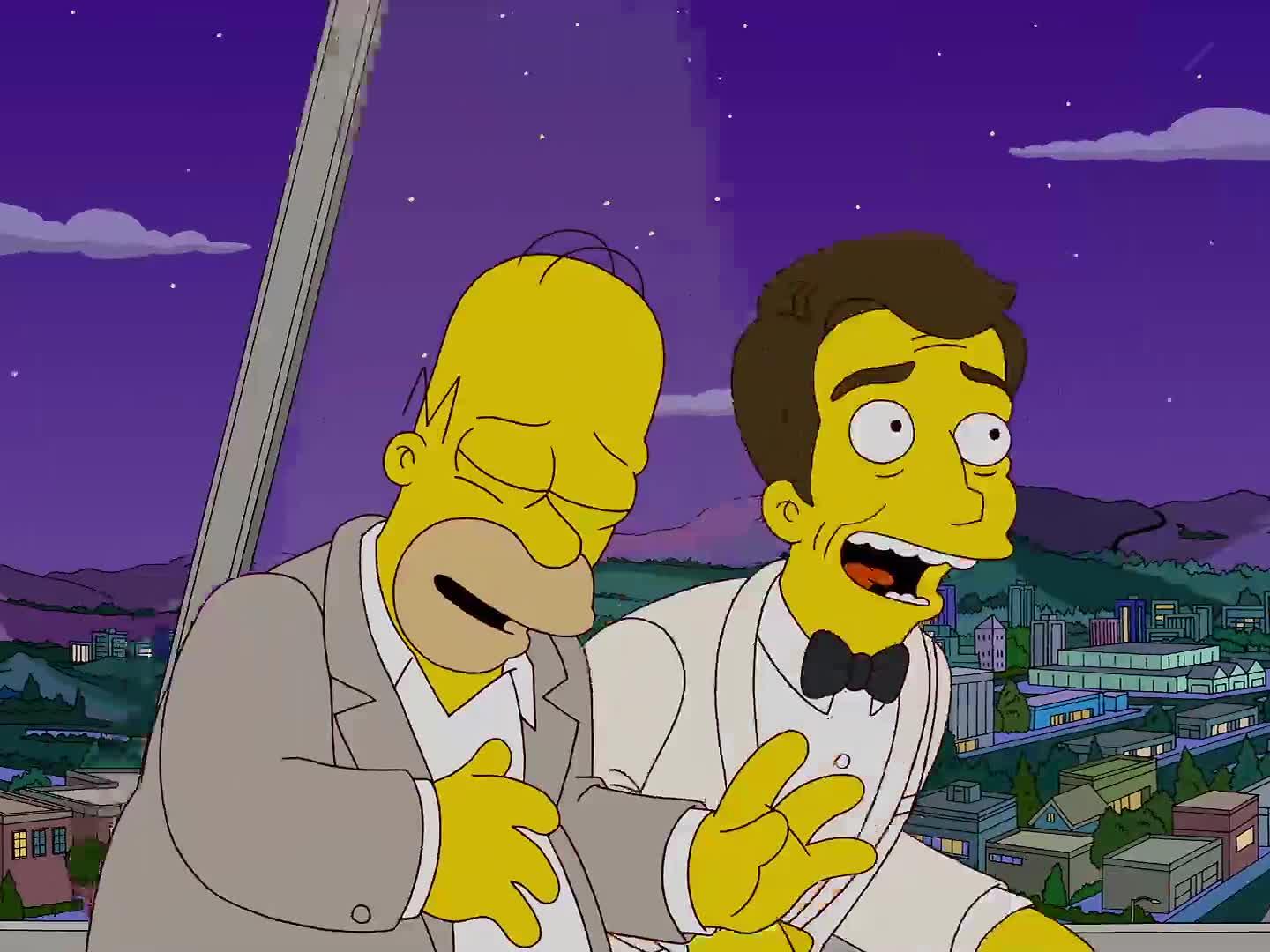 Did you see the Bubble? - The Simpsons | Clip.Cafe