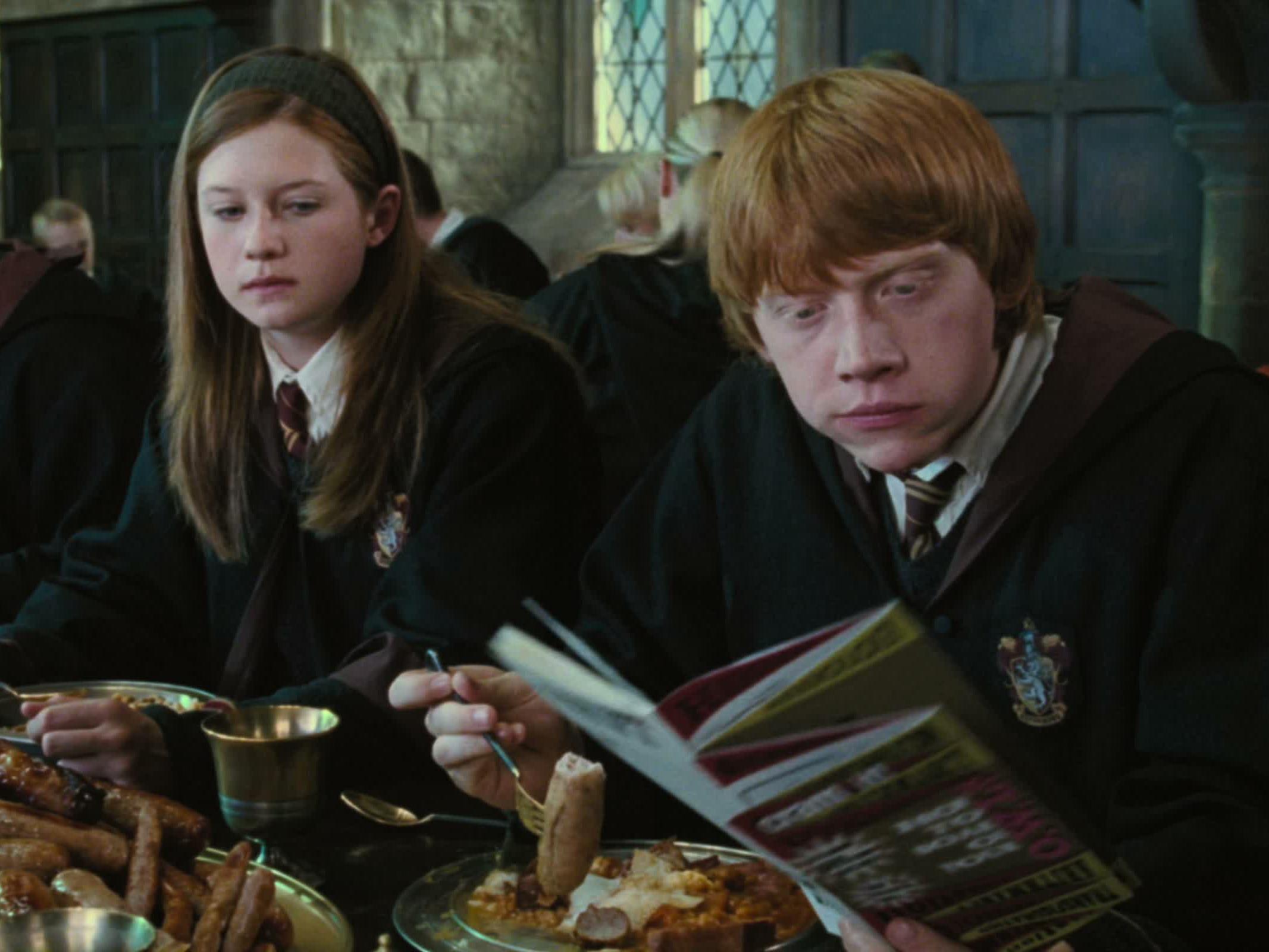 What? I'm hungry. - Harry Potter and the Order of the Phoenix | Clip.Cafe