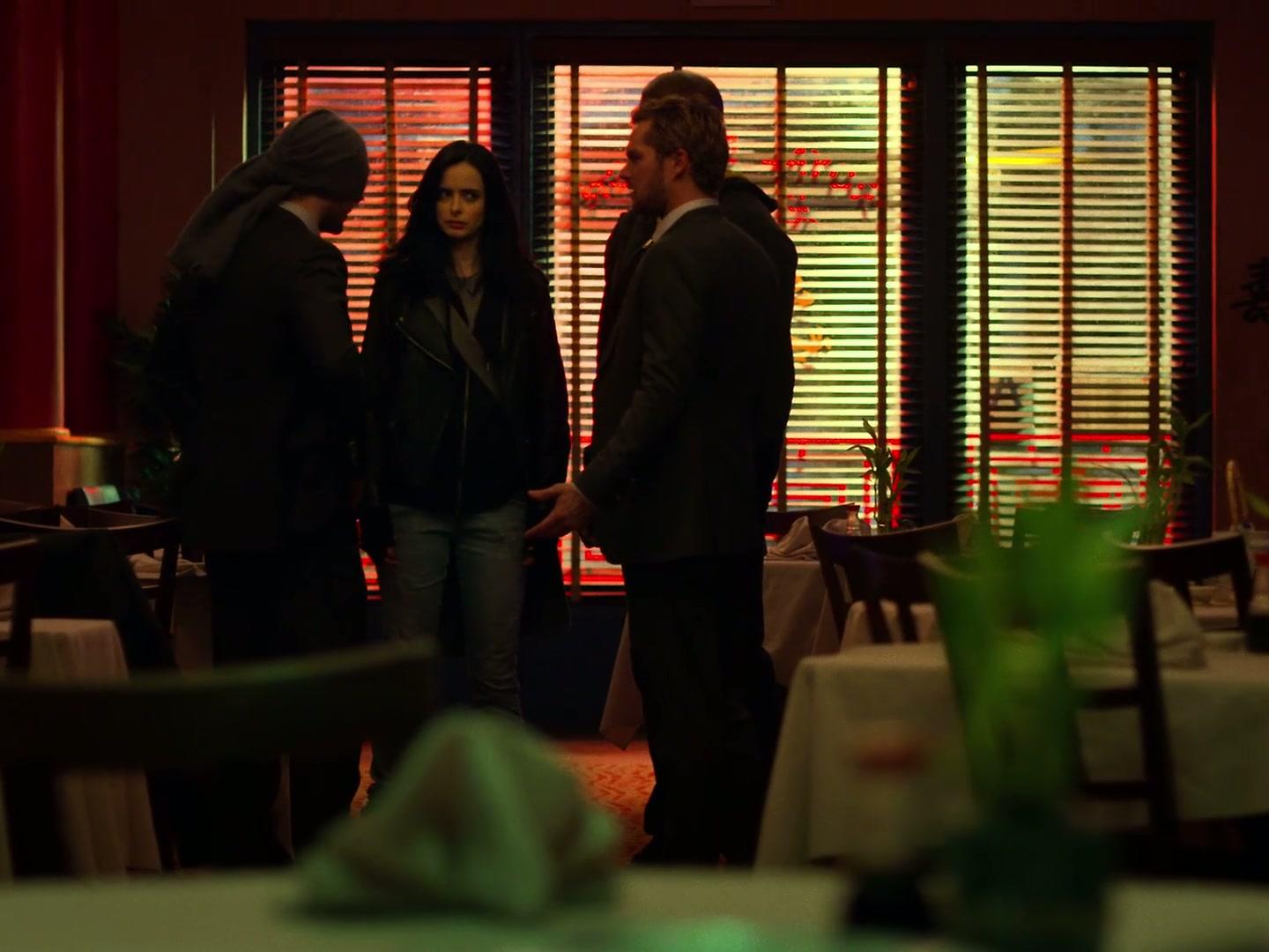 "- Doing what?- Whatever happened back there, we did what we had to. We ...