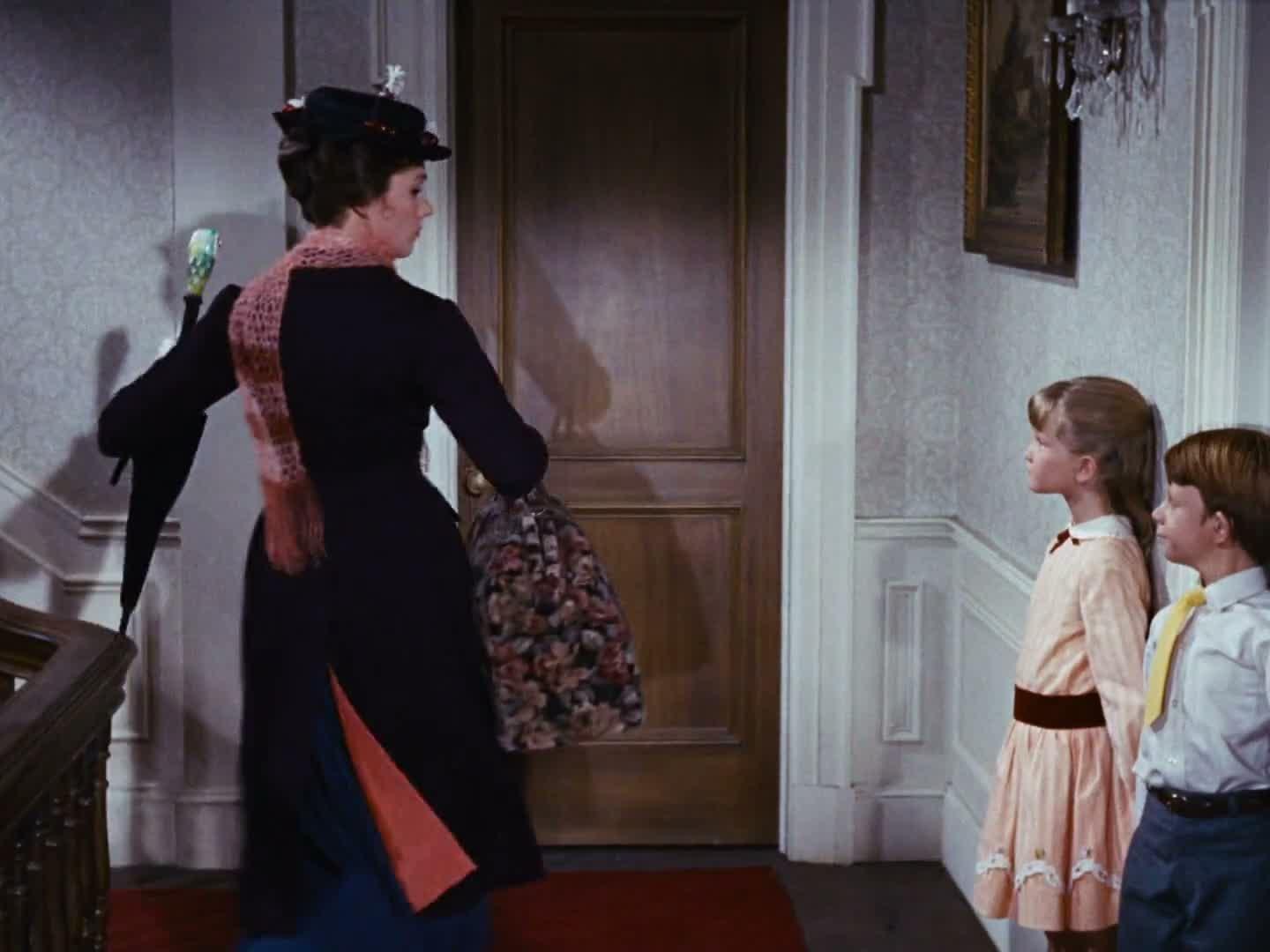 Well, don't stand there staring. Best foot forward. Spit spot! - Mary ...