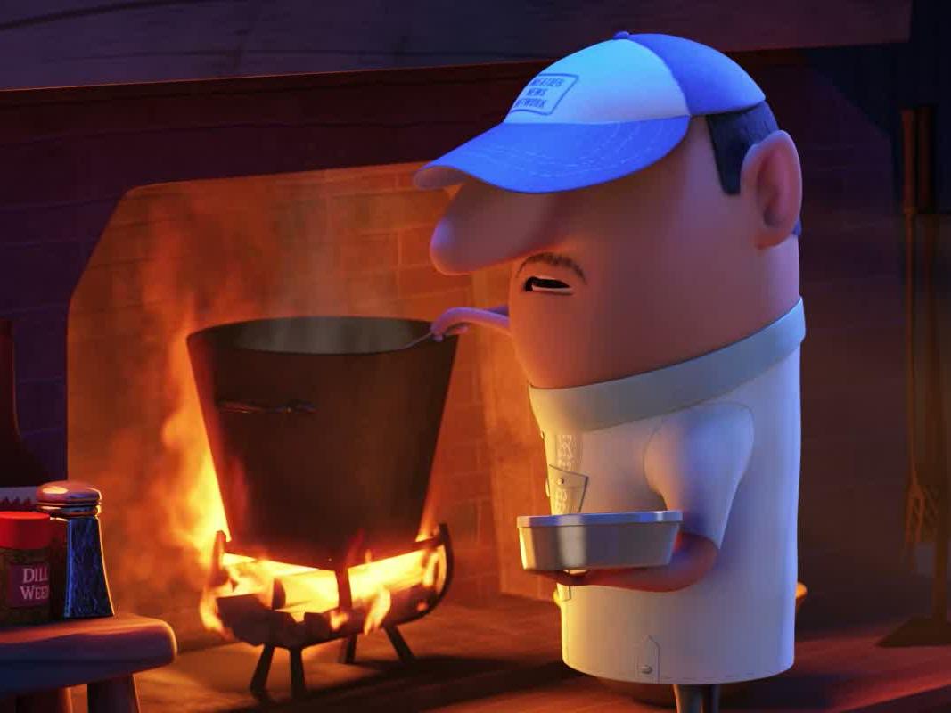 You keep it waiting for 2 hours. - Cloudy with a Chance of Meatballs 2 ...