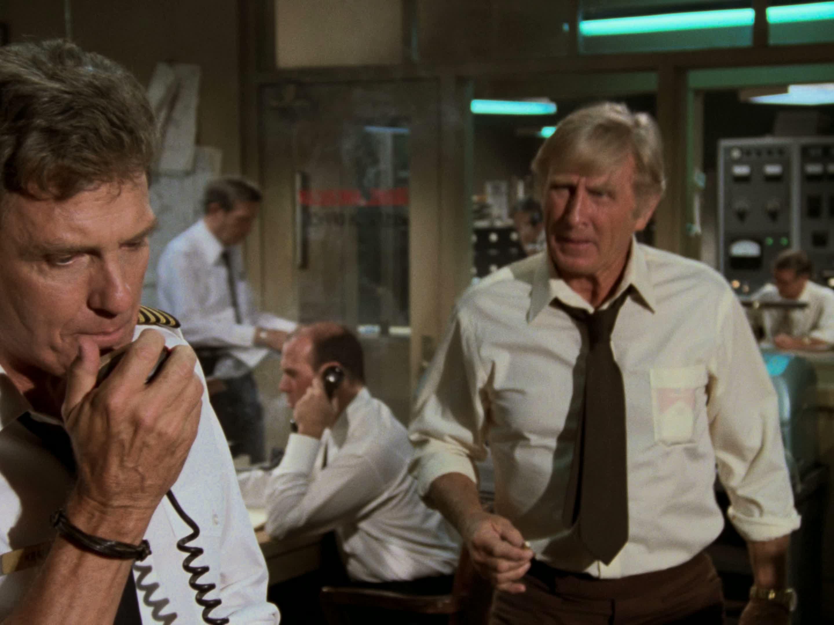 Nick! Heath! Jared! There's a fire in the barn! - Airplane! | Clip.Cafe