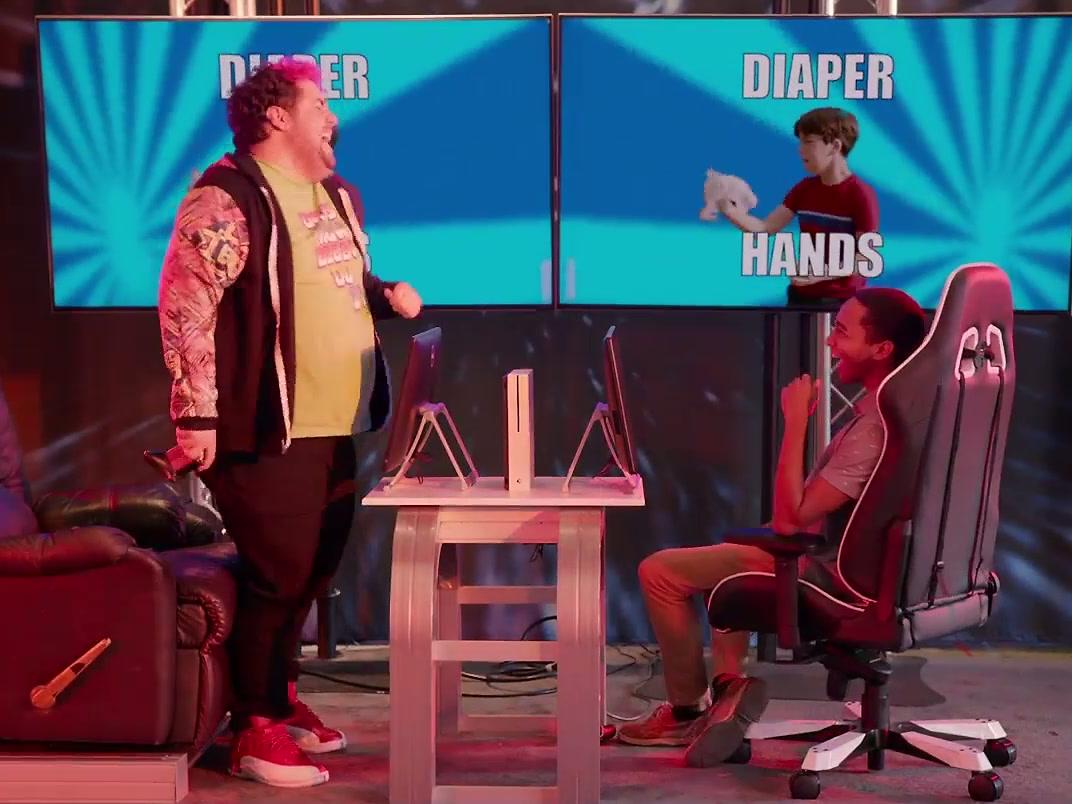 That's right, folks,let's hear it for Diaper Hands! You fixed the GPS ...