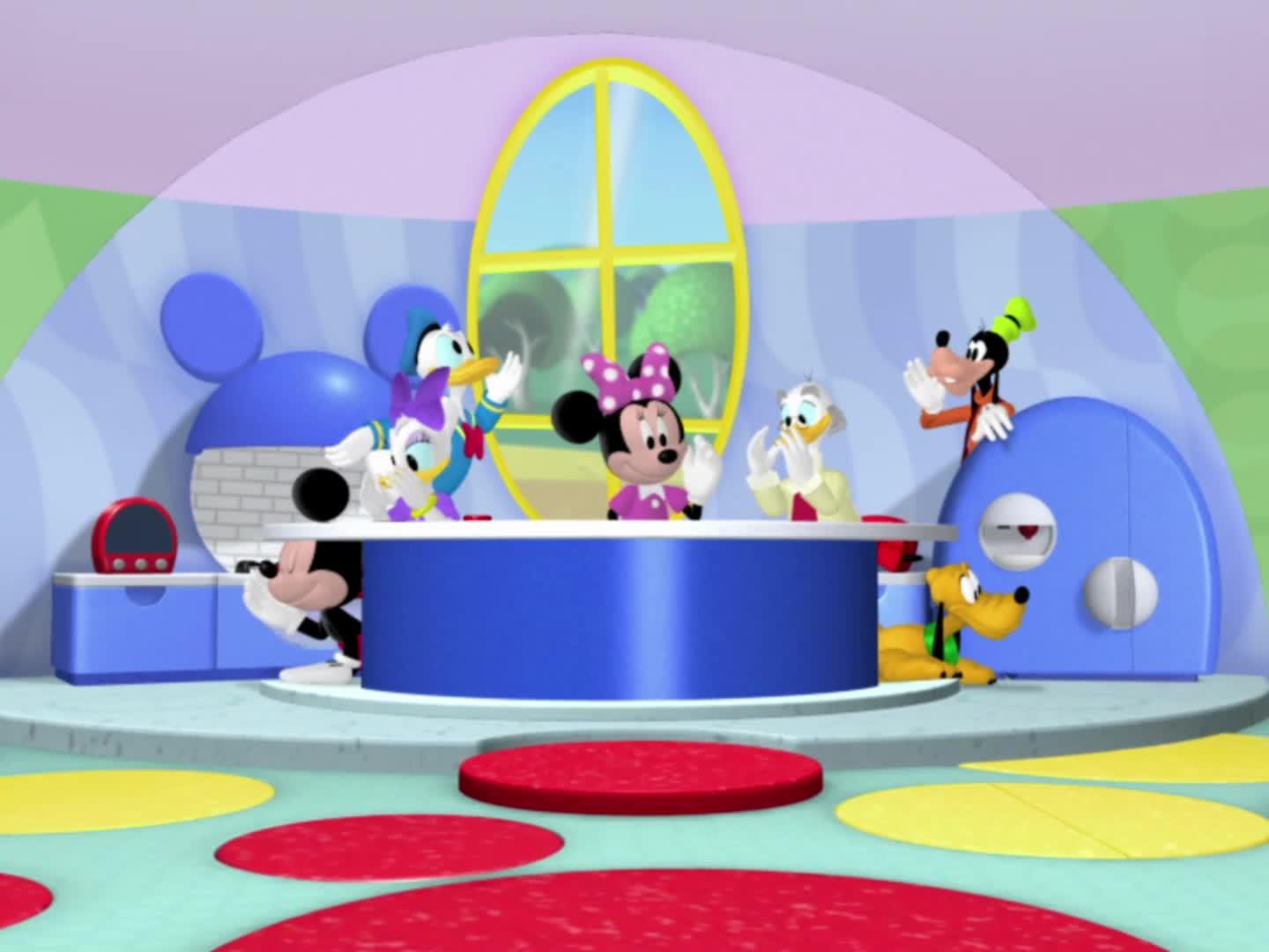 Oh, Toodles! On the count of three, yell "Surprise!" - Mickey Mouse ...