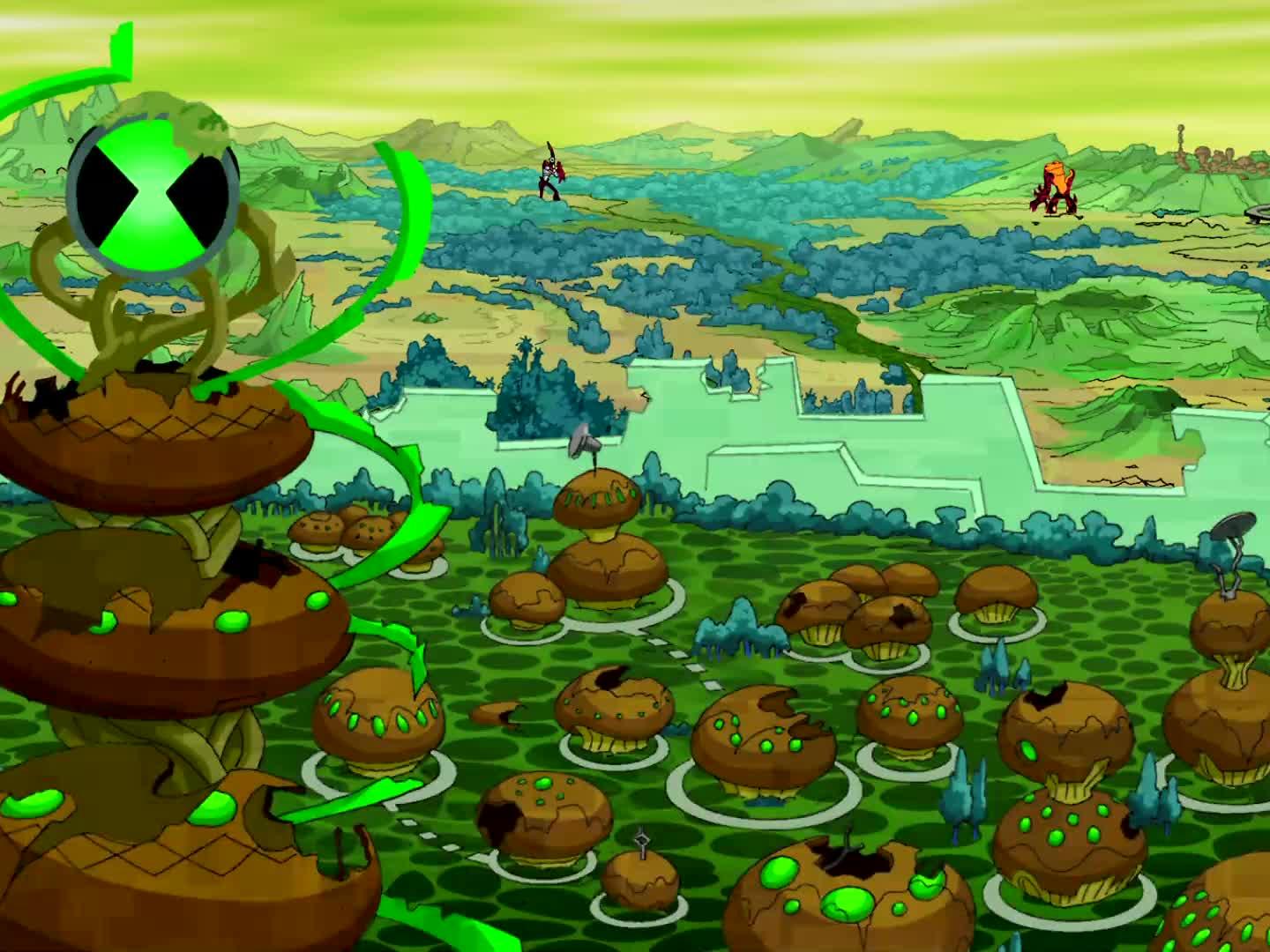 HUH? >> >> THEY SEEM TO BE IN - Ben 10: Omniverse | Clip.Cafe
