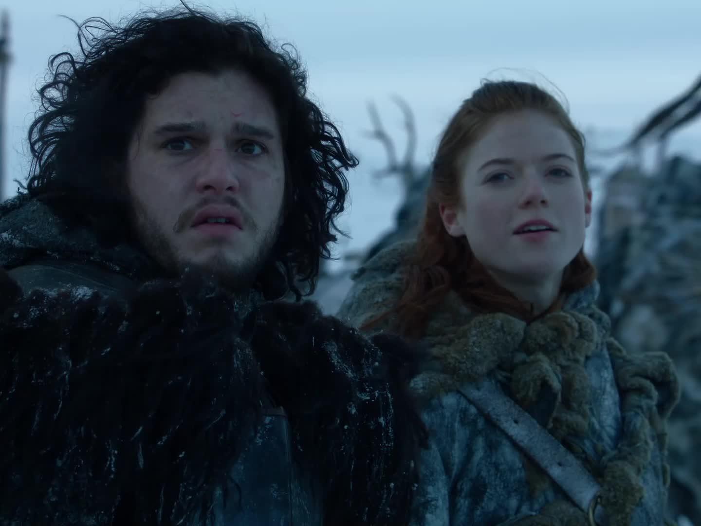 "First time you've seena giant, Jon Snow? Well, don't stare too long ...