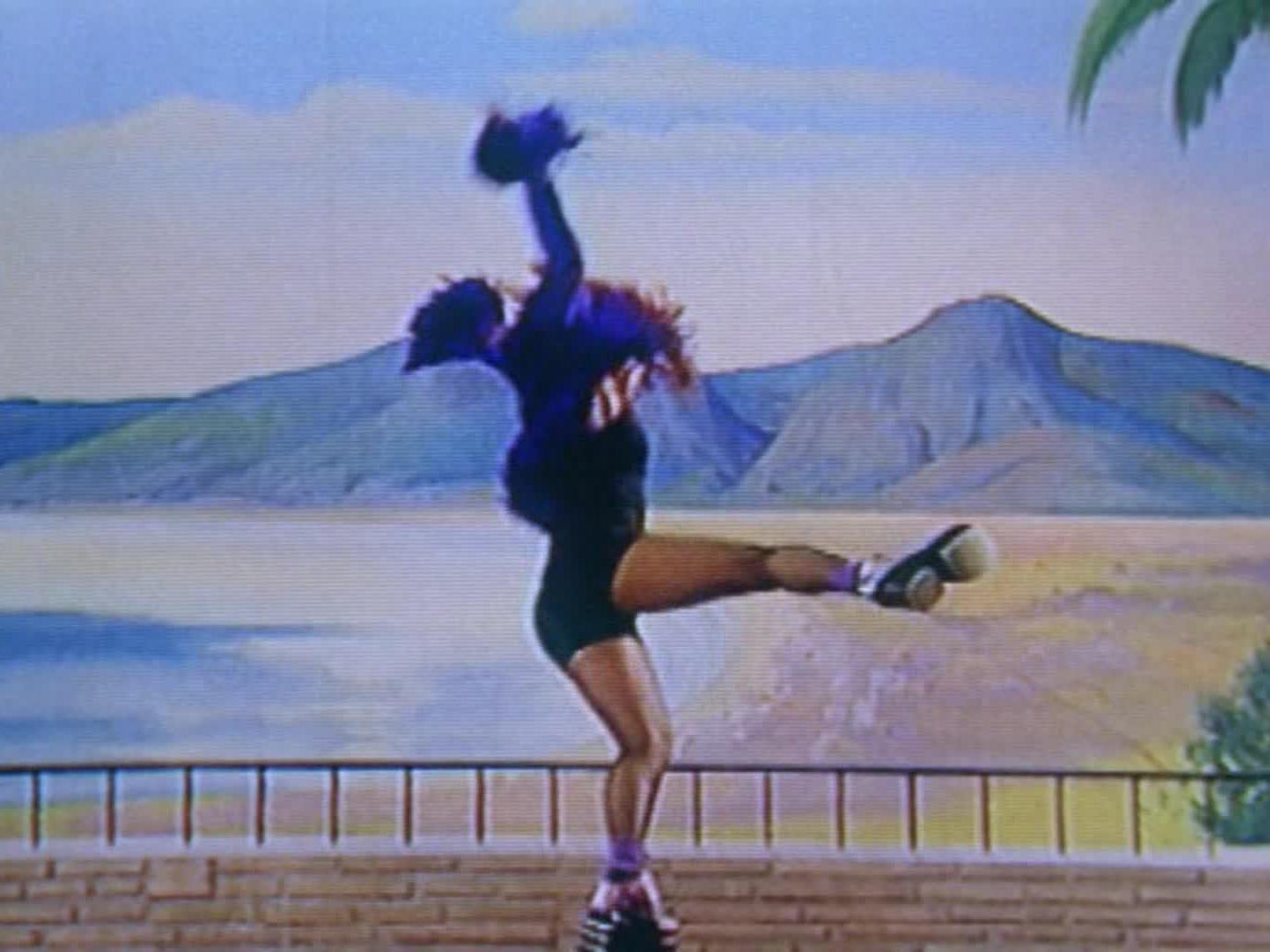 And kick, and kick and kick and kick and kick and kick and fall ...