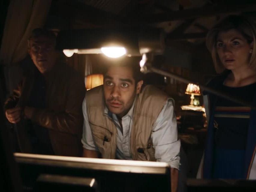 "WHIRRING AND BEEPING What just happened? Two movement sensors tripped ...