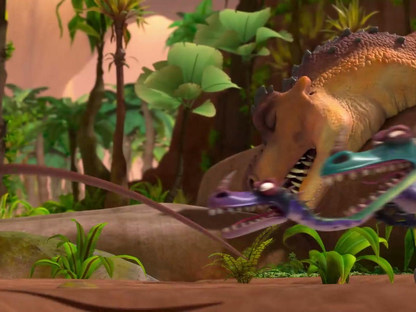 [gasps] - The Ice Age Adventures of Buck Wild | Clip.Cafe