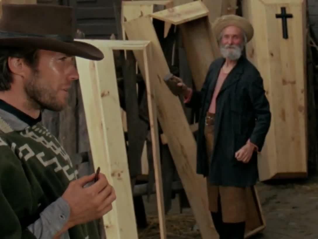 Get three coffins ready. - A Fistful of Dollars | Clip.Cafe