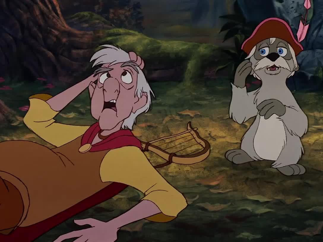 Gurgi! Master? Uh... old man, uh... fell down! Get up! Get up! - The ...