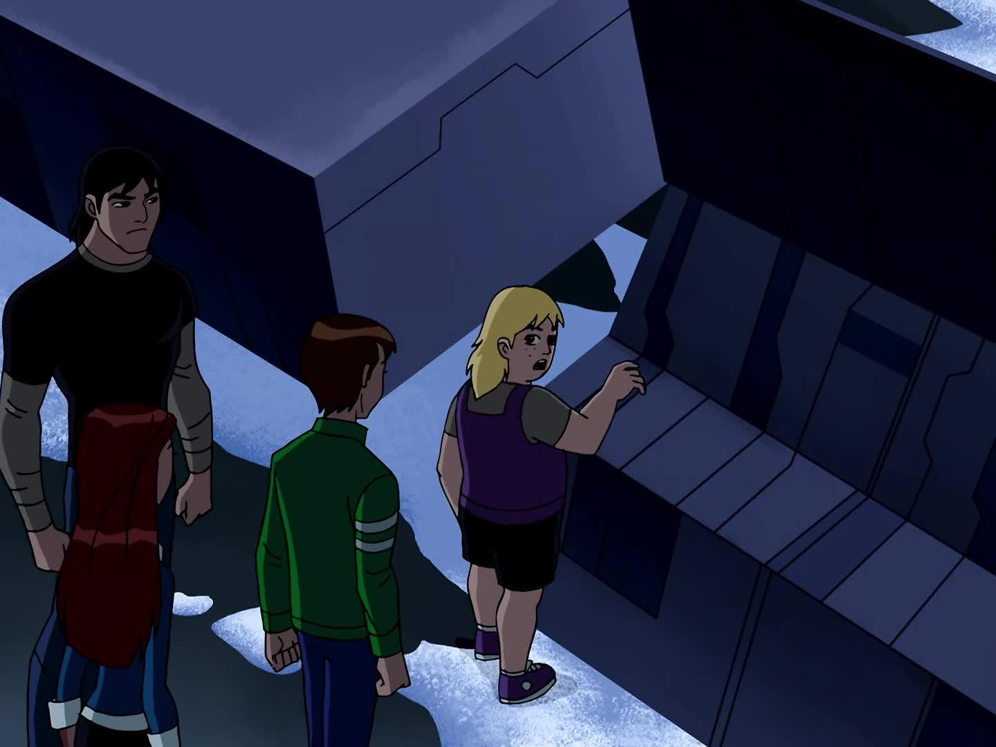 "FIGURE IT OUT LATER. CRASH THE CLOAK!" - Ben 10: Alien Force quote