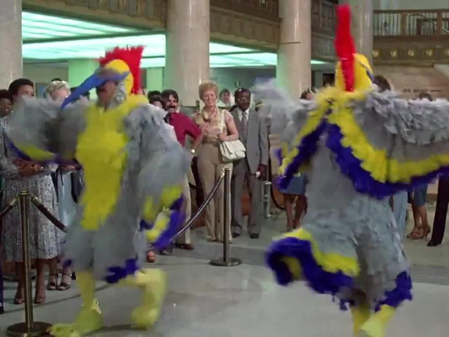 "What you can do, Be a smart bird too, You little pecker you!" - Stir ...