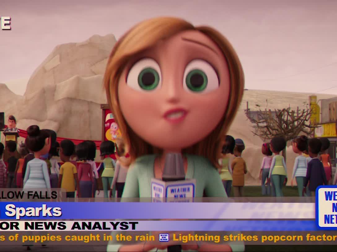 Hello Sam Sparks, I'm America! - Cloudy with a Chance of Meatballs ...