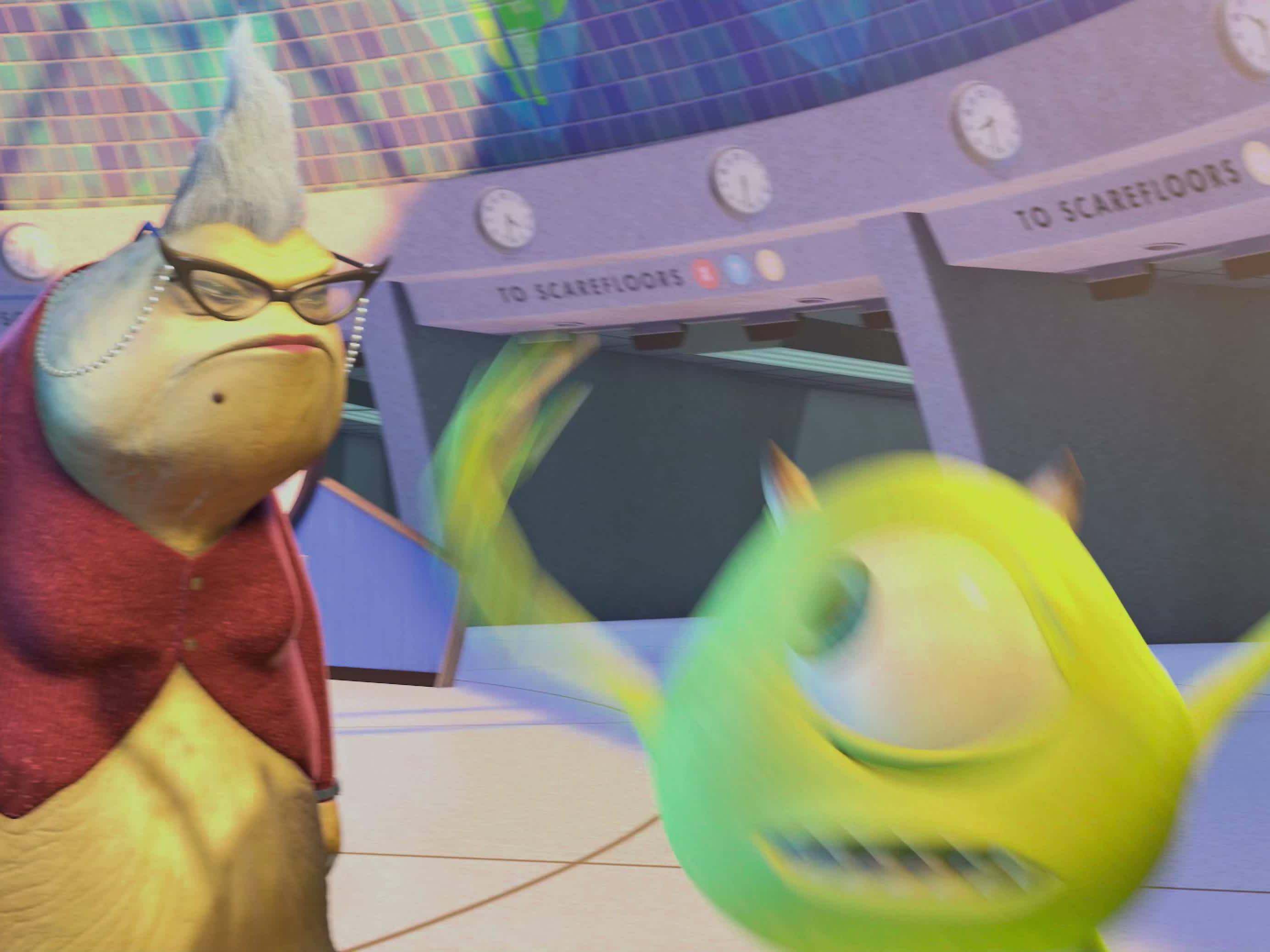 Your stunned silence is very reassuring. - Monsters, Inc | Clip.Cafe