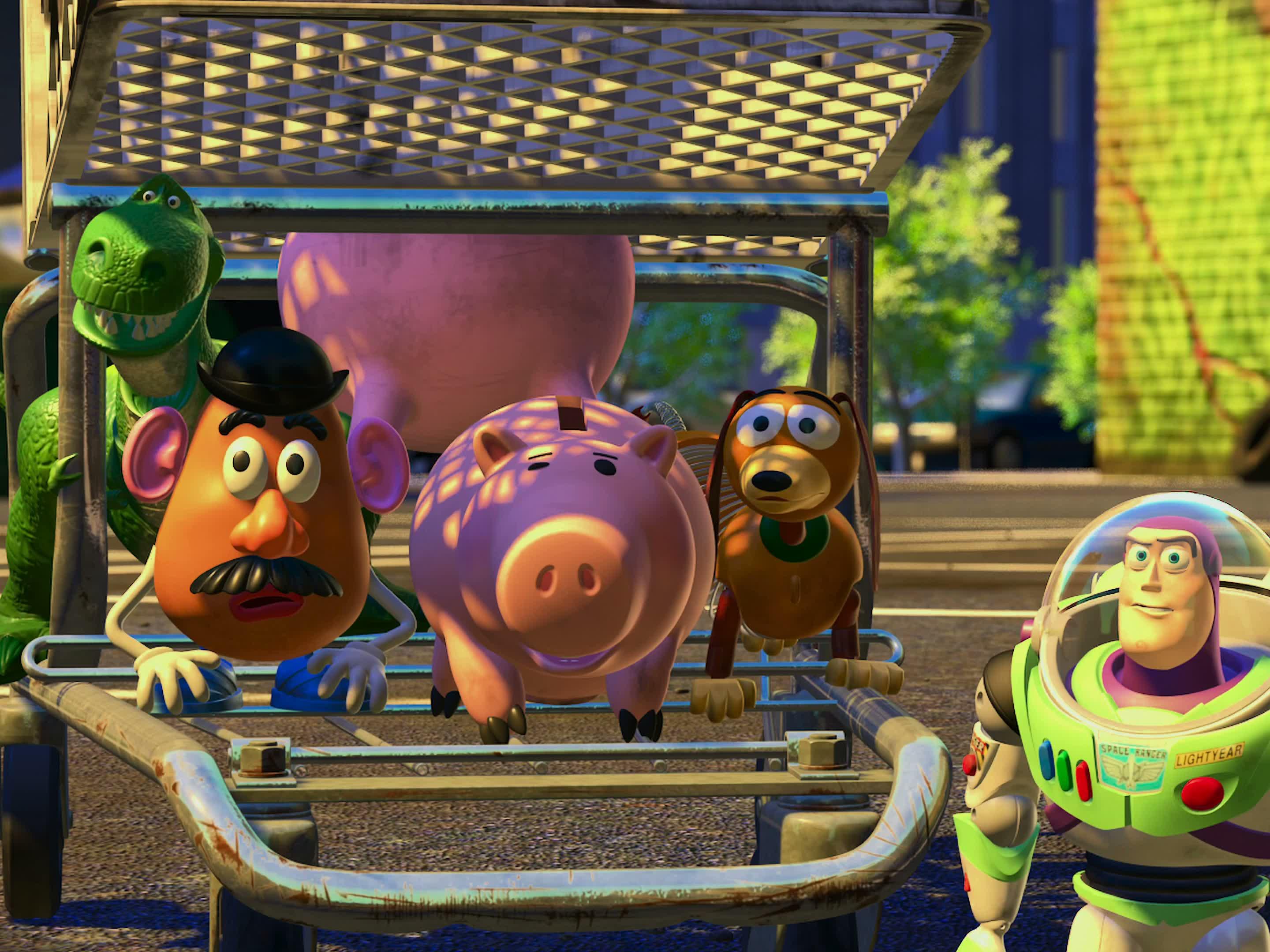 Hey, Joe, you're late. We've got a ton of toys to unload. All right ...