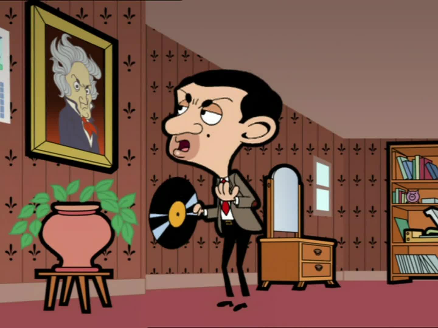 Hmm. Oh, this is it. - Mr. Bean: The Animated Series | Clip.Cafe