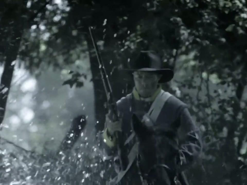 "[ Horse whinnies ]" - Blood and Fury: America's Civil War quote