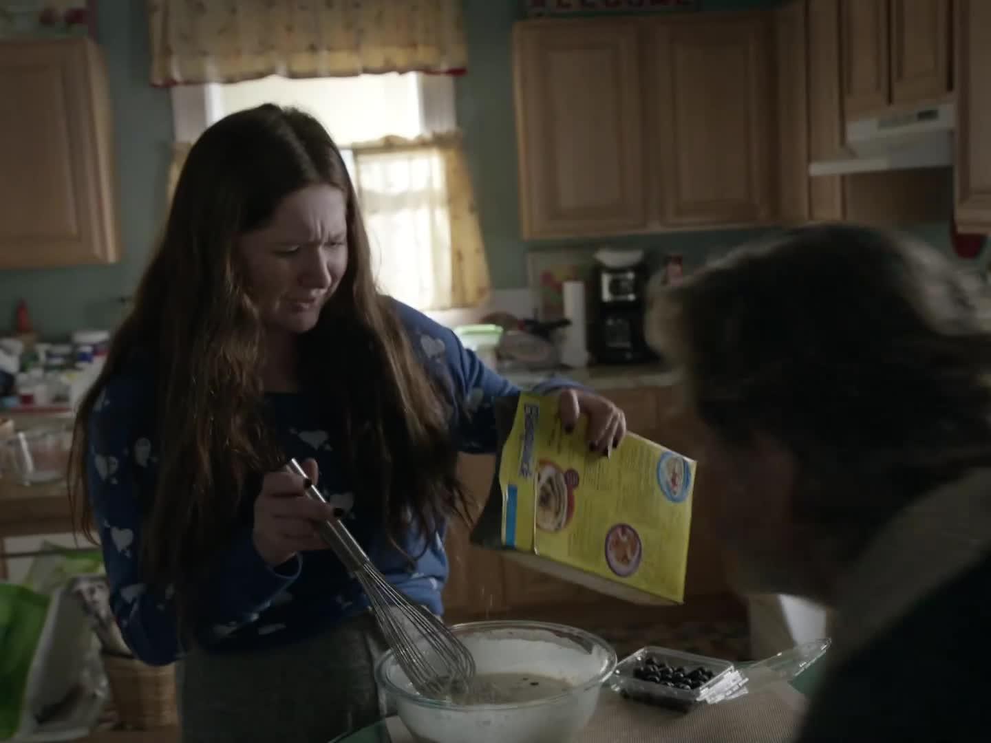 How was last night's tangle? Huh? You and Erica. Little scissor action ...