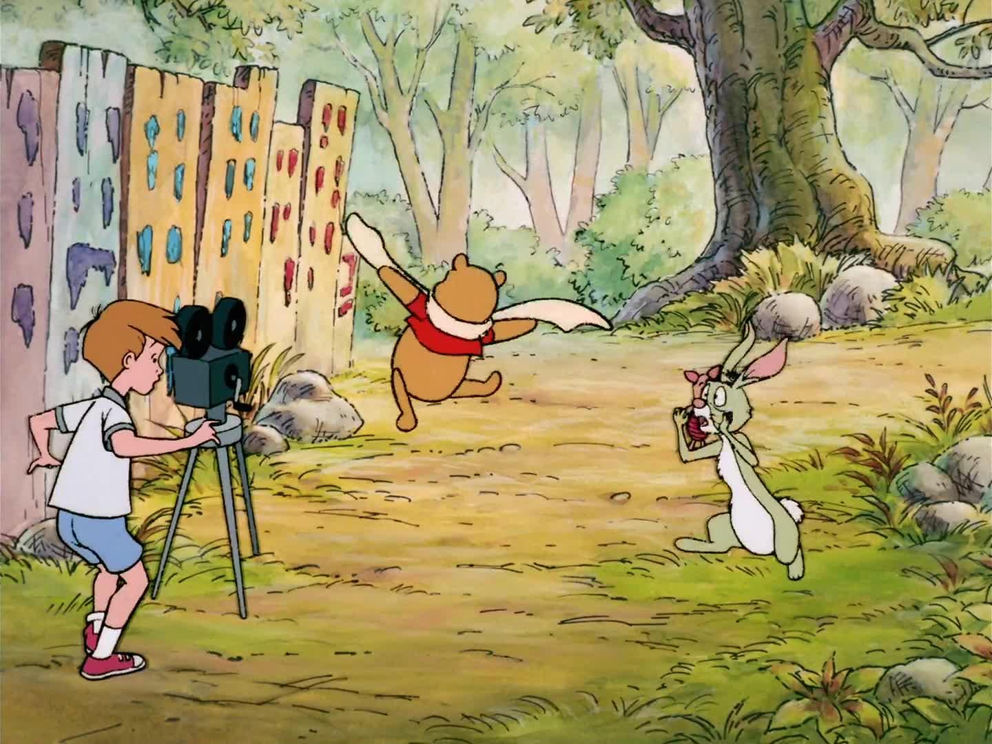 Help! Monster! Orange giant Tigger carrot! But Rabbit Tigger doesn't ...