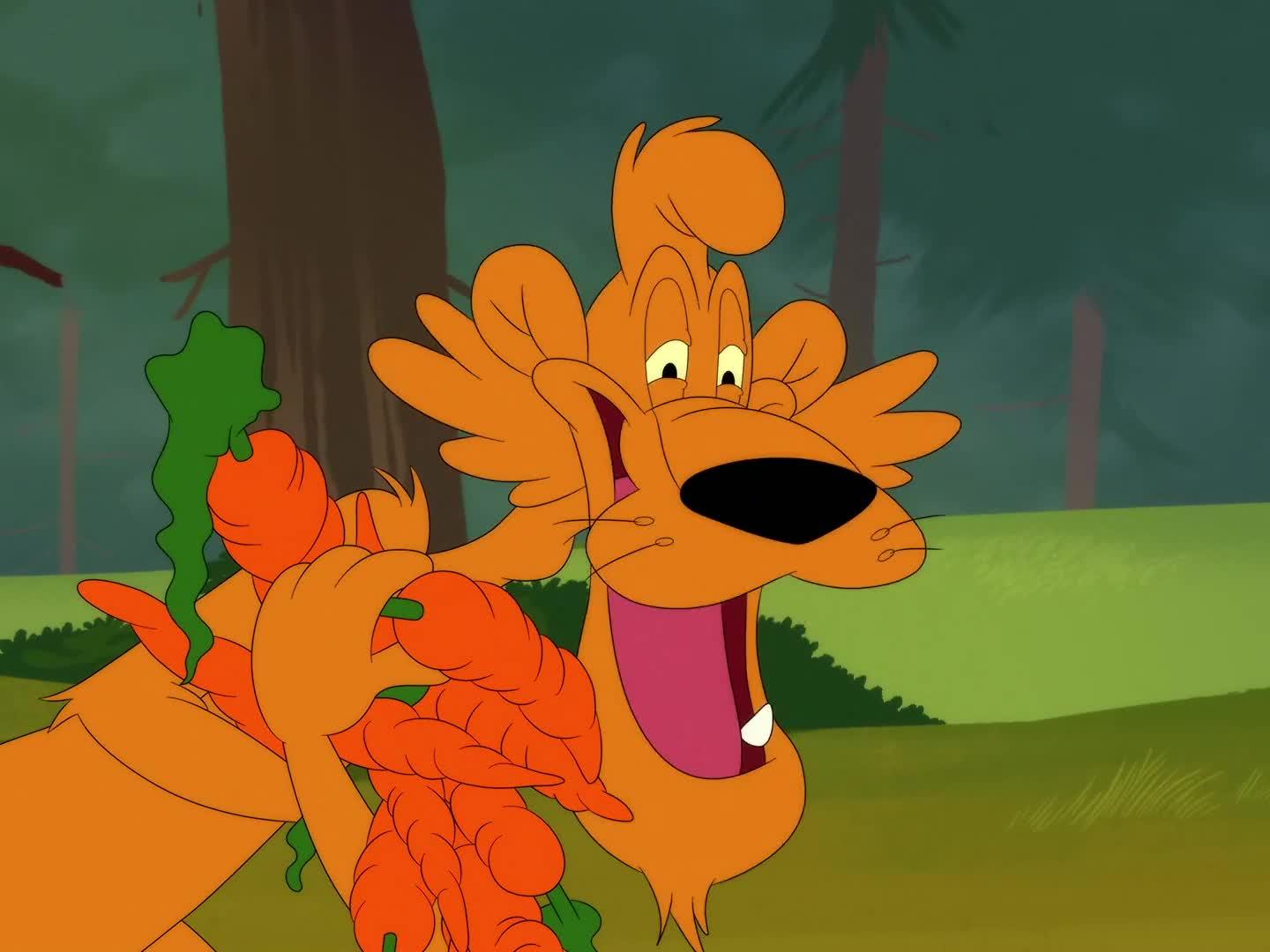 I'm catching me a rabbit today, or my name's not Pete Puma. I'm gonna ...