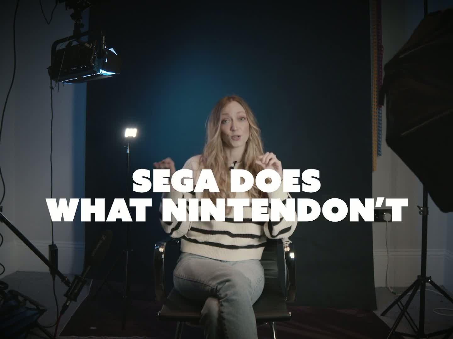"It was, "Sega does what nintendon't." It is what we call eyeballing ...