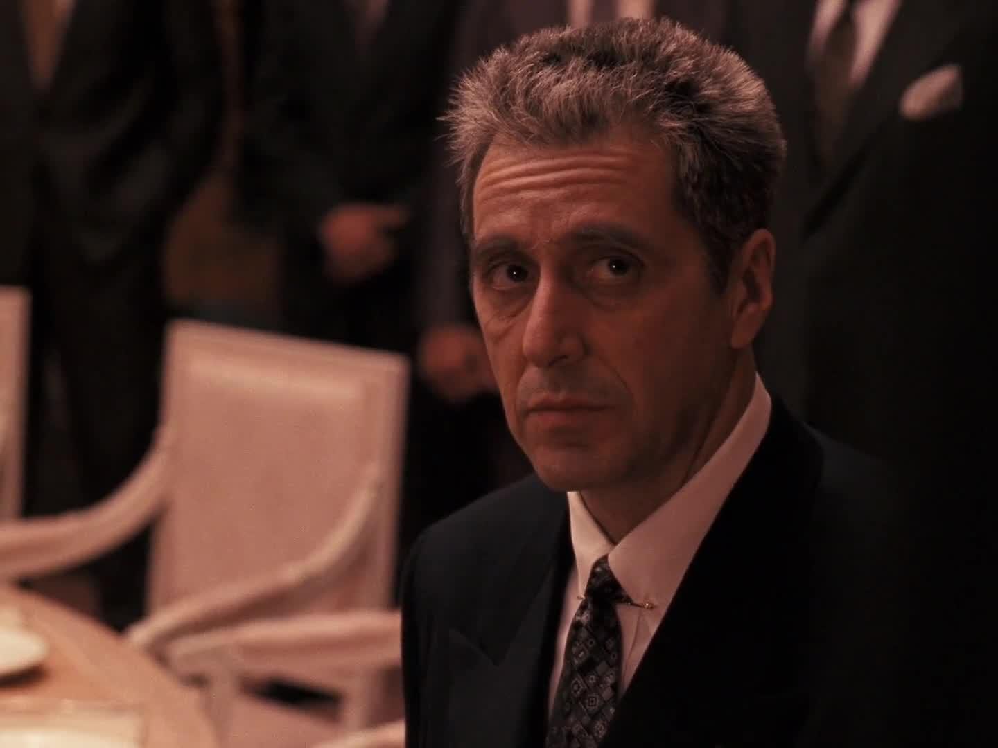 "Just when I thought I was out... they pull me back in." - The ...