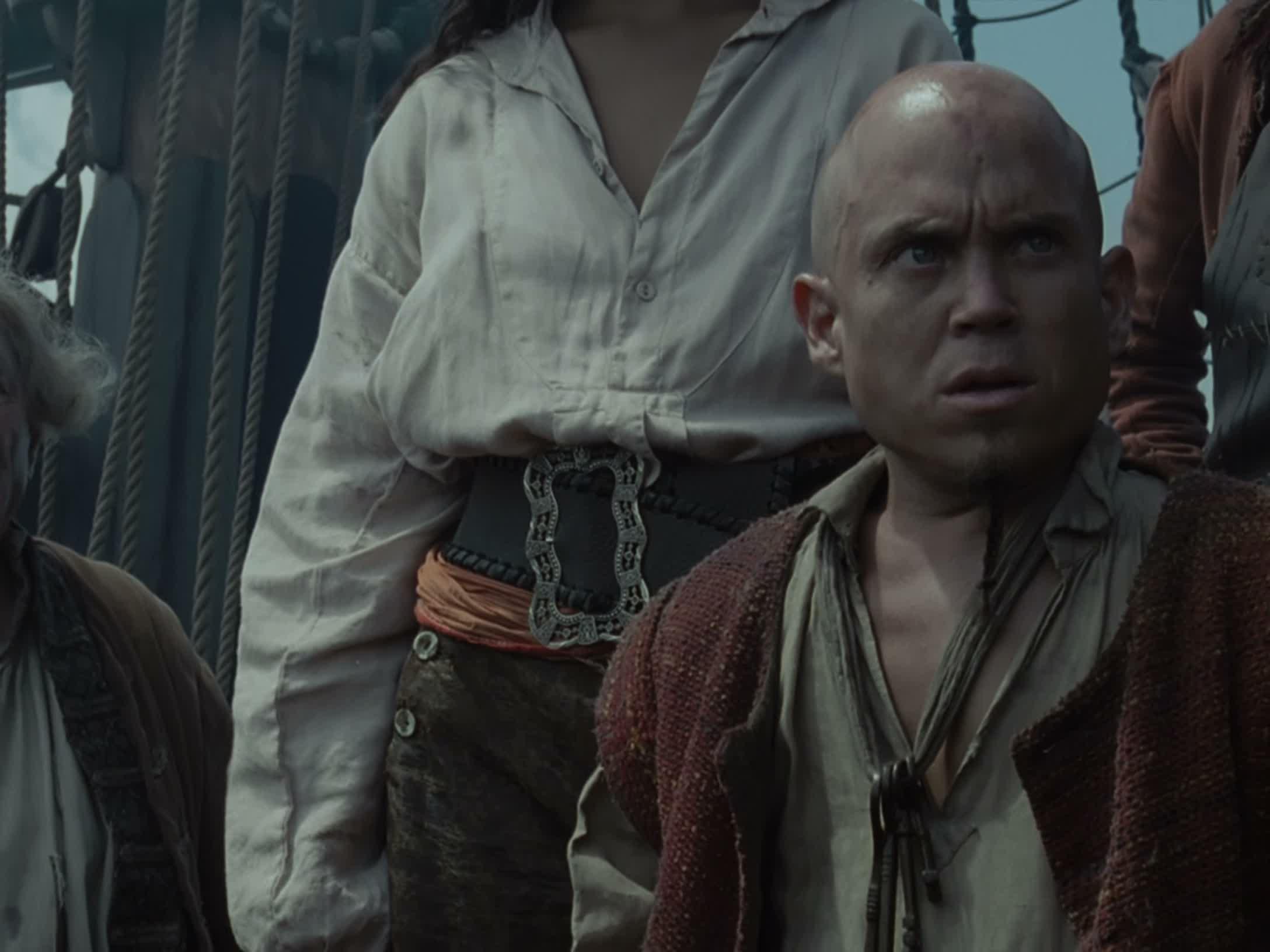 Keep to the code. Weigh anchor! Hoist the sails!Split-quick, you ...