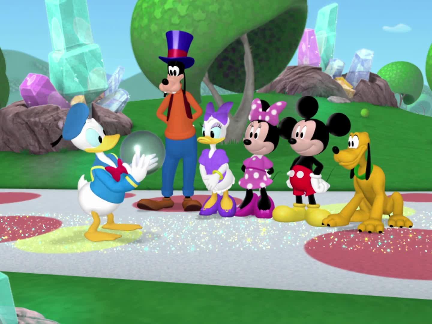 Watch this. Strike! See, Goofy? Now that's magic. Let's go! - Mickey ...