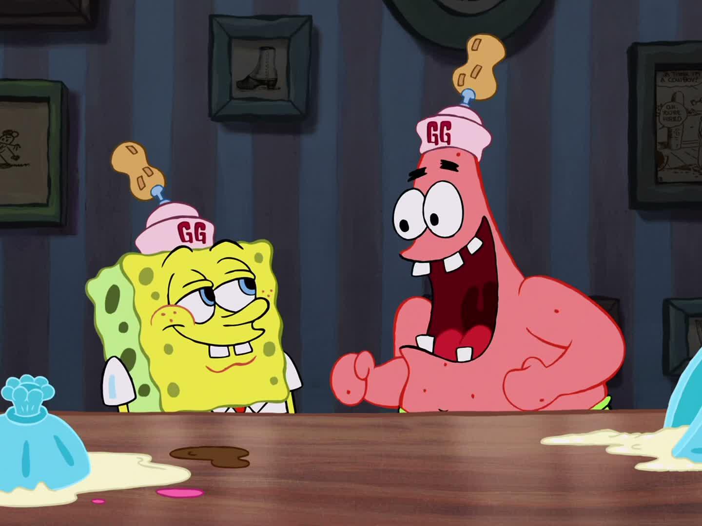 Waiter, let's get another round over here. Oh, Mr. Waiter. Two more ...
