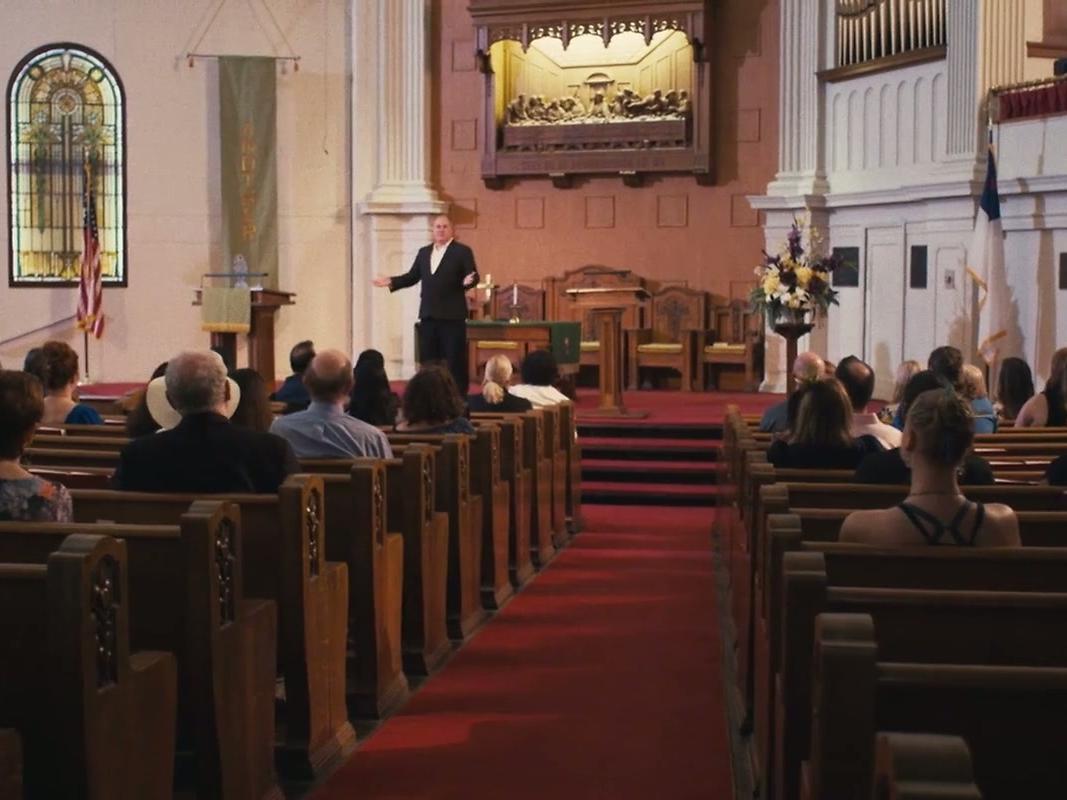 "Let's give a FirstChristian Church welcome to Pastor William Turpin ...