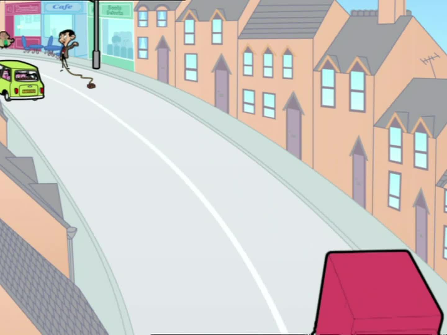 Oh, I can't! I can't reach it! Ohh! Oh! No! - Mr. Bean: The Animated ...