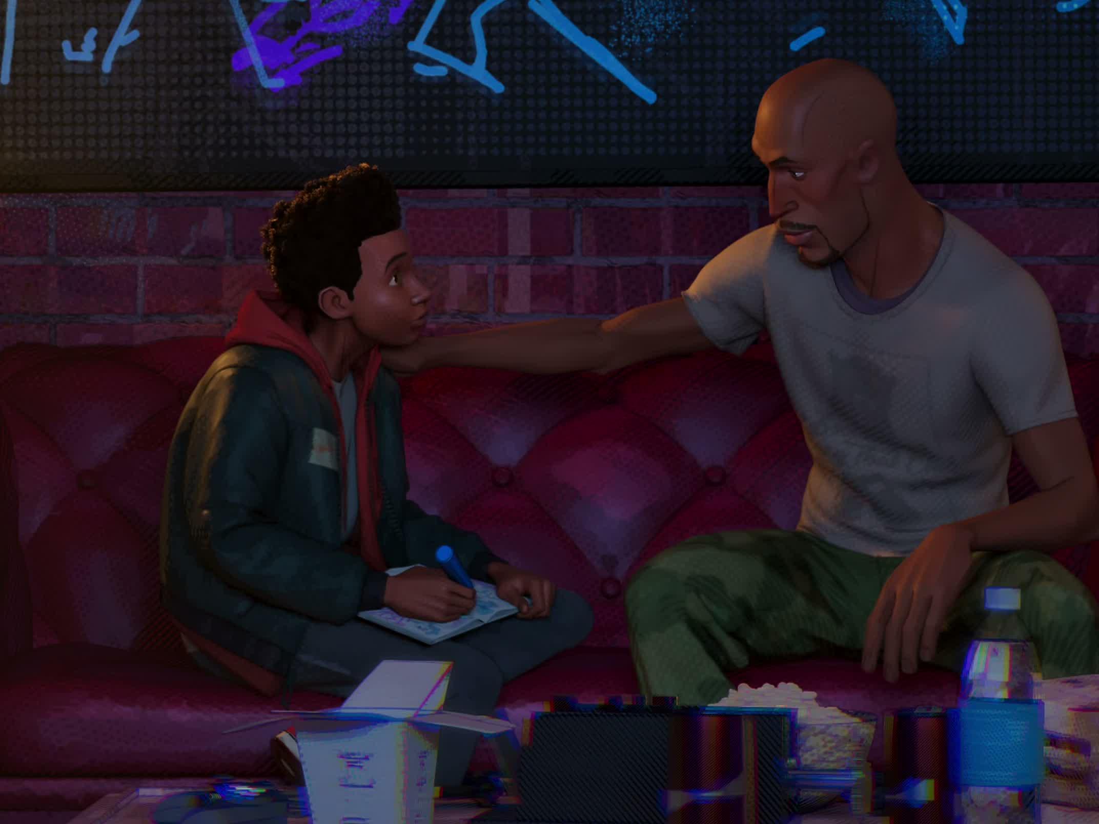 Hey... - Spider Man: Into the Spider Verse | Clip.Cafe