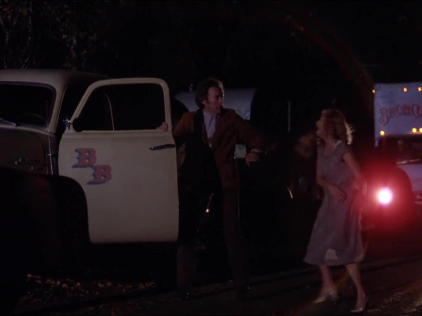 Nobody ever talks that wayto Bronco Billy. Take your hands off me ...