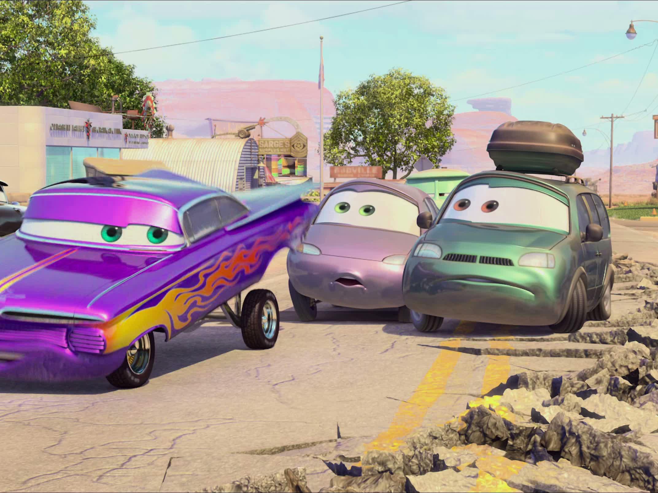 Oh, look, honey... Von Dutch! - Cars | Clip.Cafe