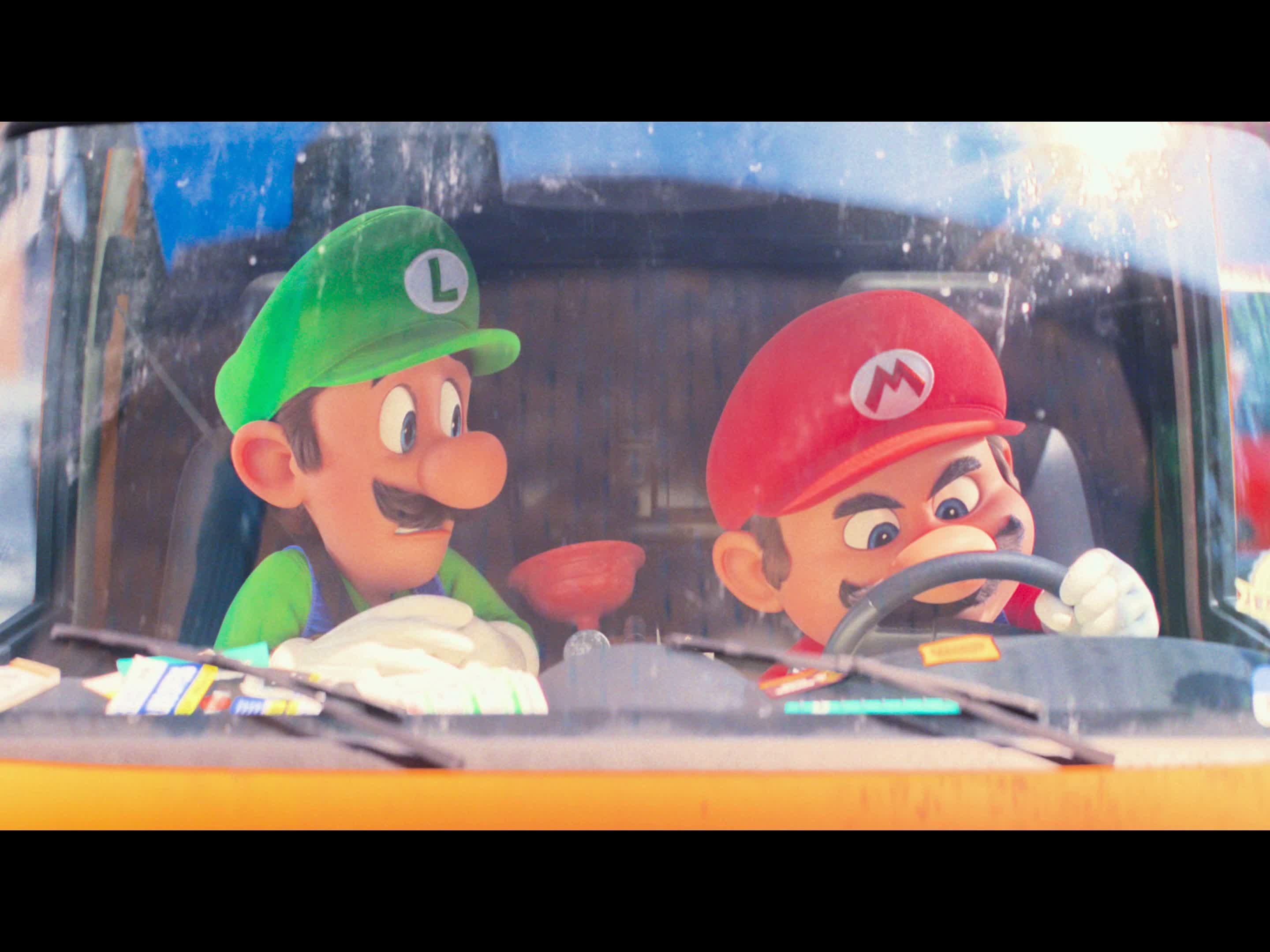 Oh, no. We're gonna be late. No, we're not.Come on, let's go. Hey, wait ...
