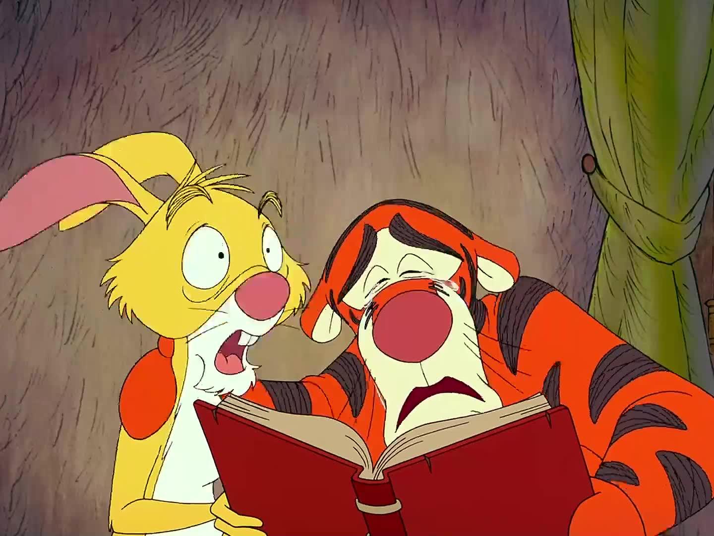 Oh, please, Tigger. It's just a drawing in a scrapbook. But it reminds ...