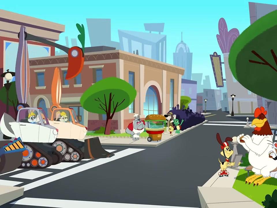 Okay, everybody, take it easy. - Bugs Bunny Builders | Clip.Cafe