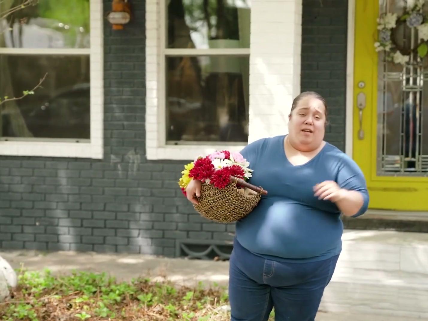 "Patty, I almost forgotgo back to the shed and bring the restof papas ...