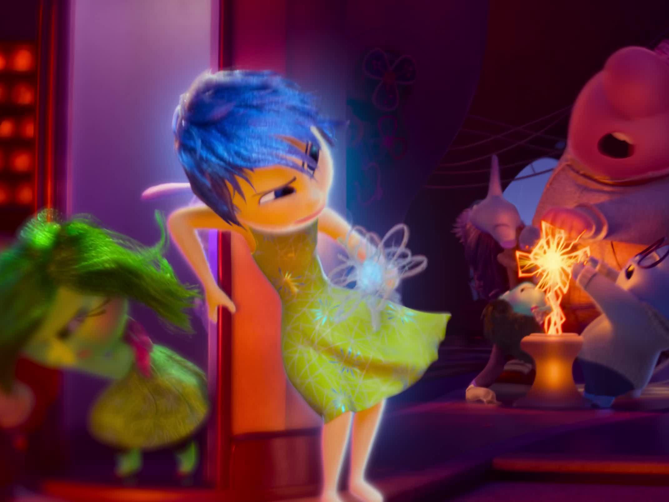 -Sadness!-Joy! Help! Come on! We can do this! It's not working! It's ...