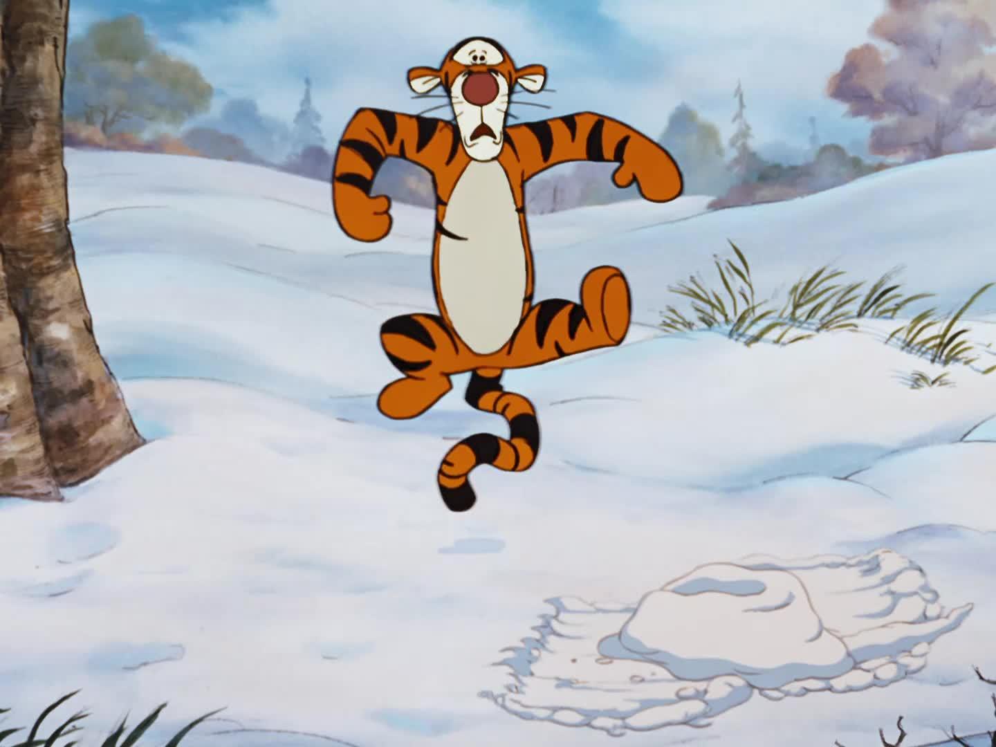 Oh, I'm so happy, I feel like bouncing! Ah-ah-ah! You promised, you ...