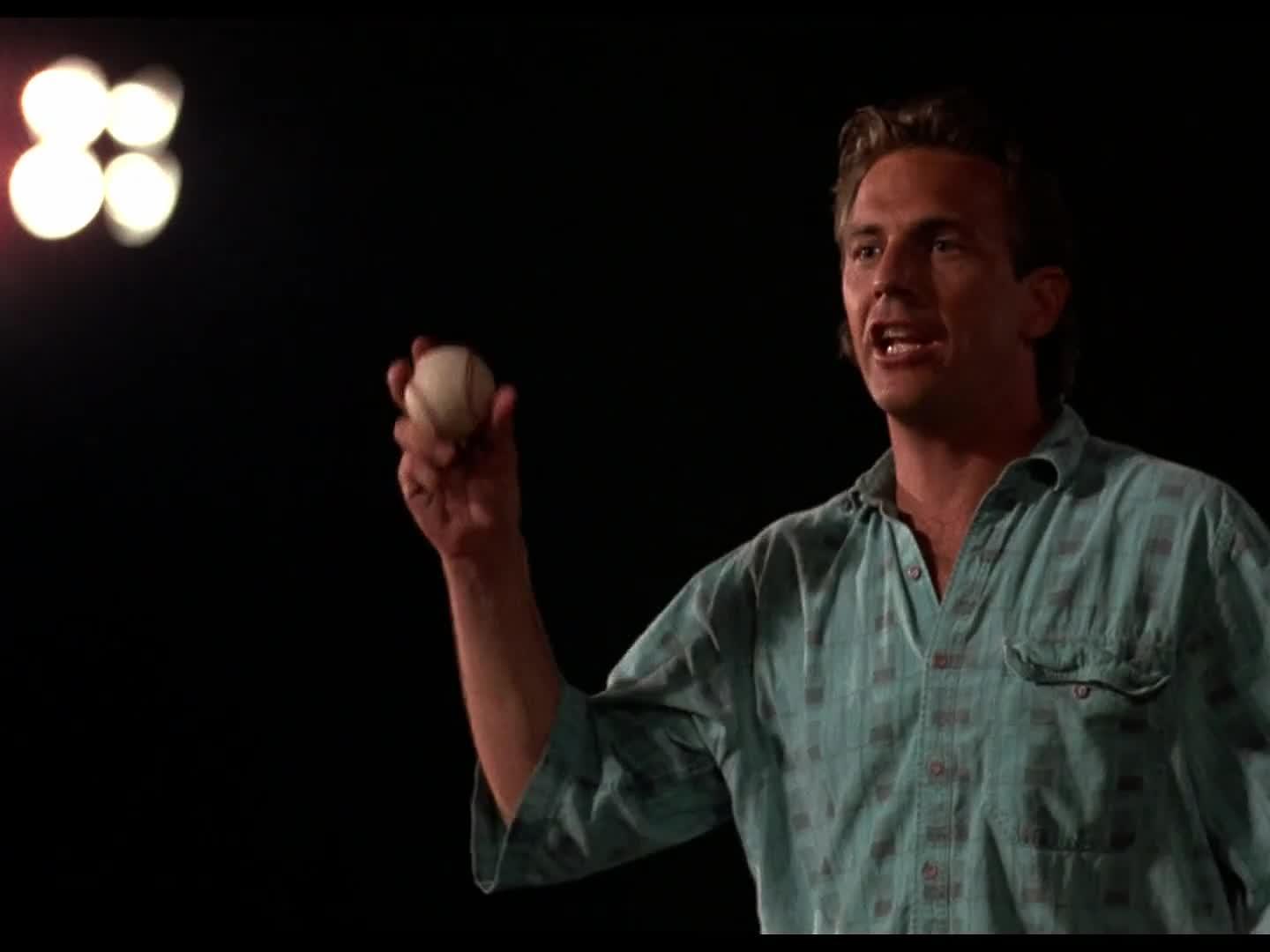 See if you can hit my curve. Yeah. Yeah, you can hit the curve ball ...